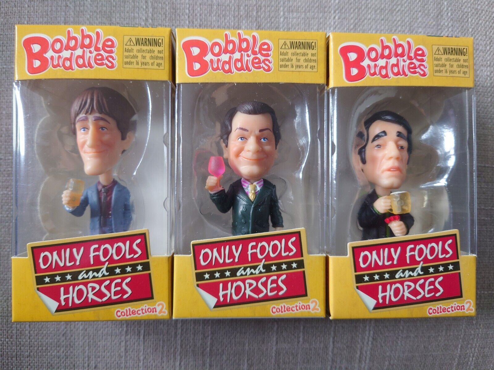 Only Fools and Horses Mini Bobble Buddies Collection 2 Trigger RODNEY ...