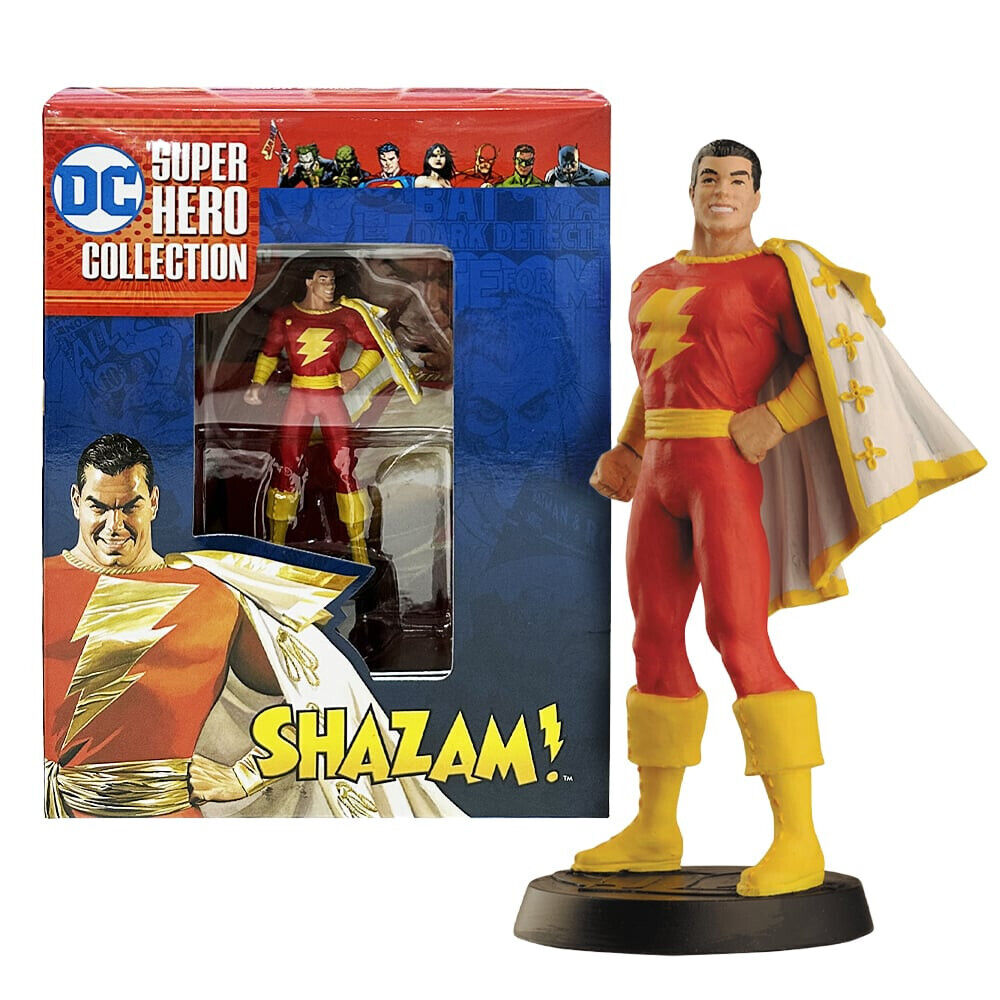 DC COMICS SUPER HERO COLLECTION SHAZAM FIGURE & BOOKLET COLLECTABLE 1 ...